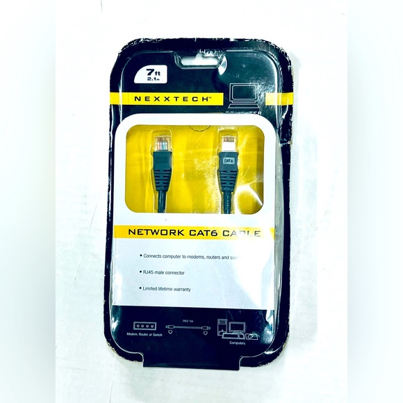 Nexxtech | Computers, Laptops & Parts | Ethernet Nexxtech Rj45 Male To Male Cable Network Cat6 ...